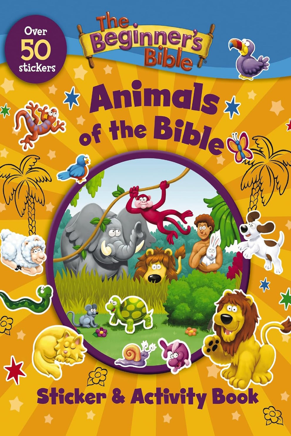 The Beginner's Bible Animals of the Bible Sticker and Activity Book ...