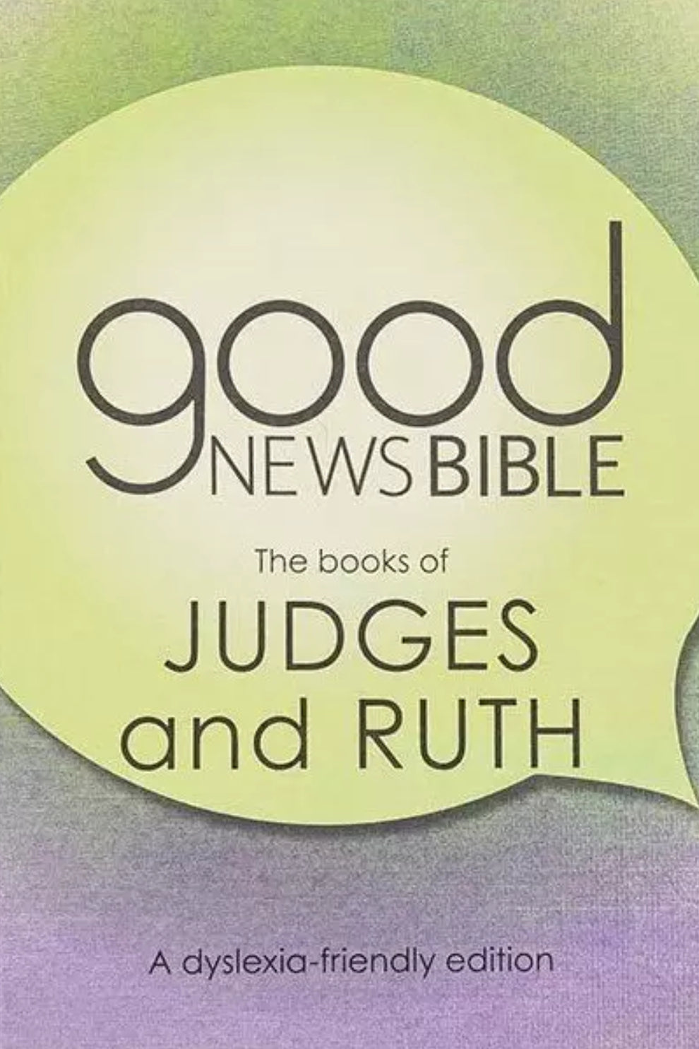 GNB - The Books of Judges and Ruth - Dyslexia-Friendly Edition – Oasis ...